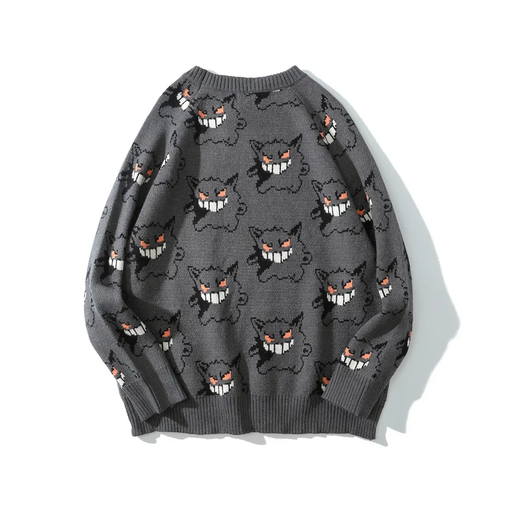 DEVIL KNIT PULLOVER SWEATER