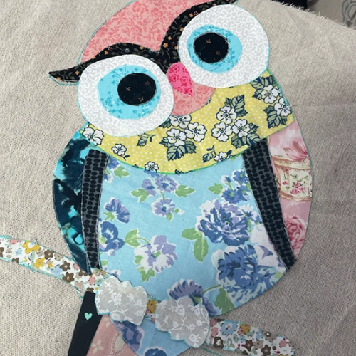 Owl Applique Pattern——With Step By Step Instructions