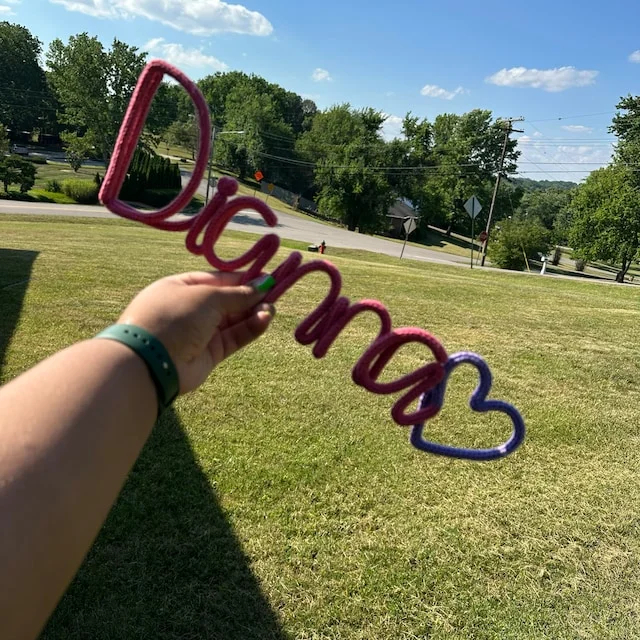 Printable Letter Templates for Knitted Wire | Tricotin | Digital Download