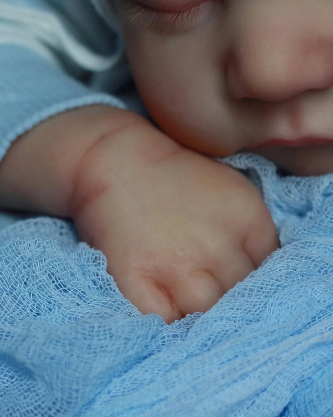 12'' Newborn Sleeping Baby Preemie Handmade Soft Reborn Baby Doll Boy ...