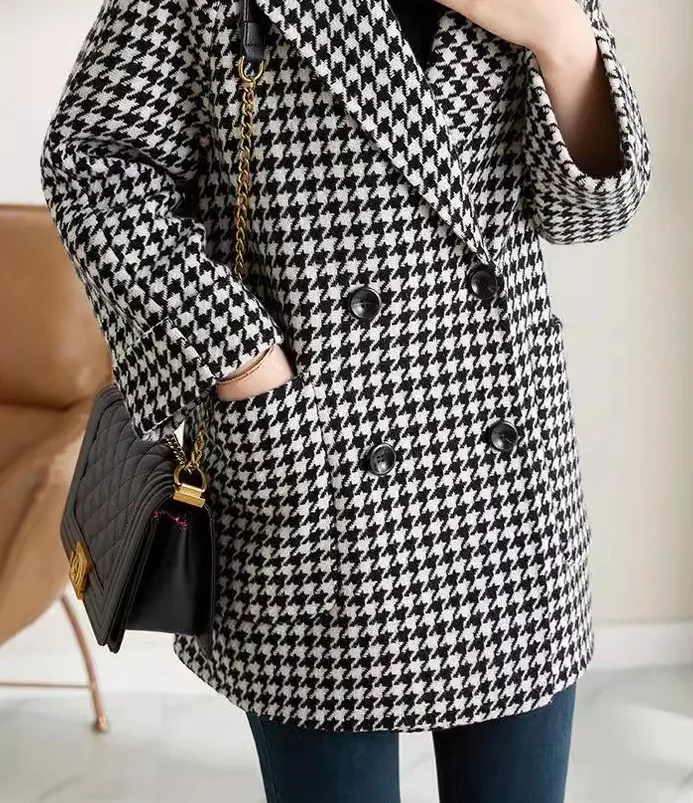Thousand Birds Plaid Jacket Coat | For Older Women & Senior Ladies Over ...