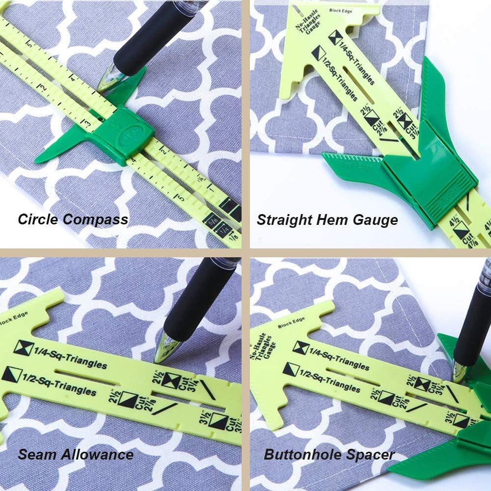 Sliding Sewing Gauge Ruler