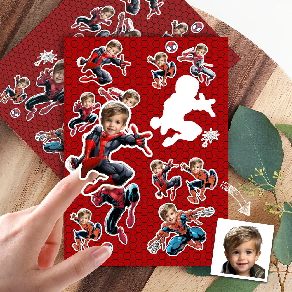 Custom Sticker Spider Man Superhero Sticker