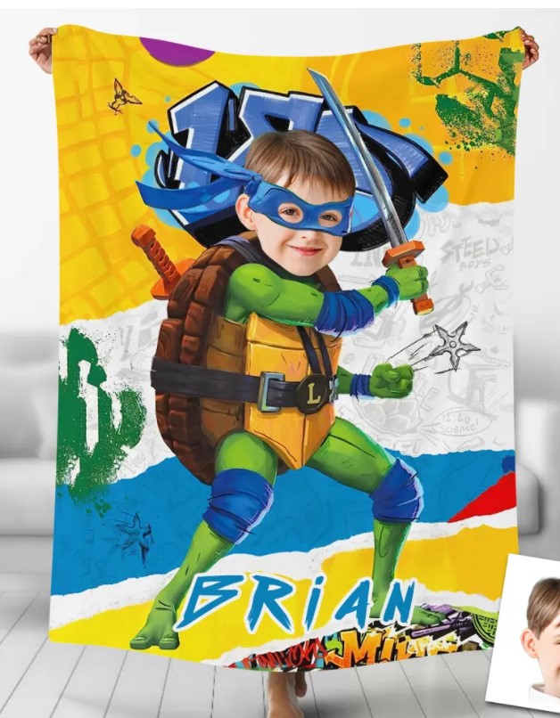EDM Ninja Turtle Custom Personalized Birthday Gifts | Make Me Surprise