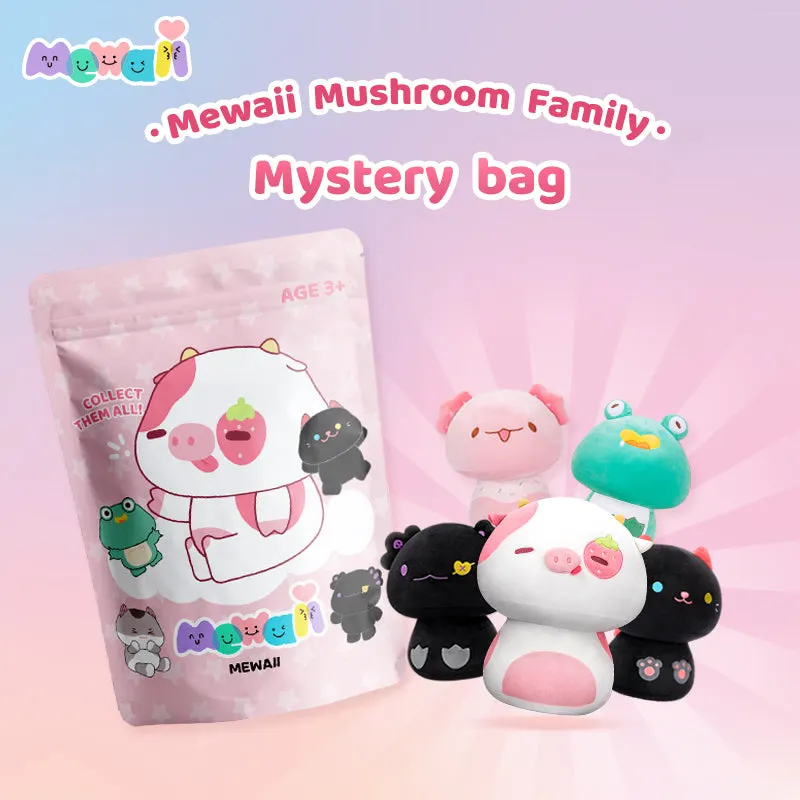 7" Mewaii Mystery Bag Mushroom Family