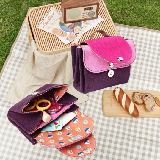 Double Layer Coin Purse Template - Tutorial Included