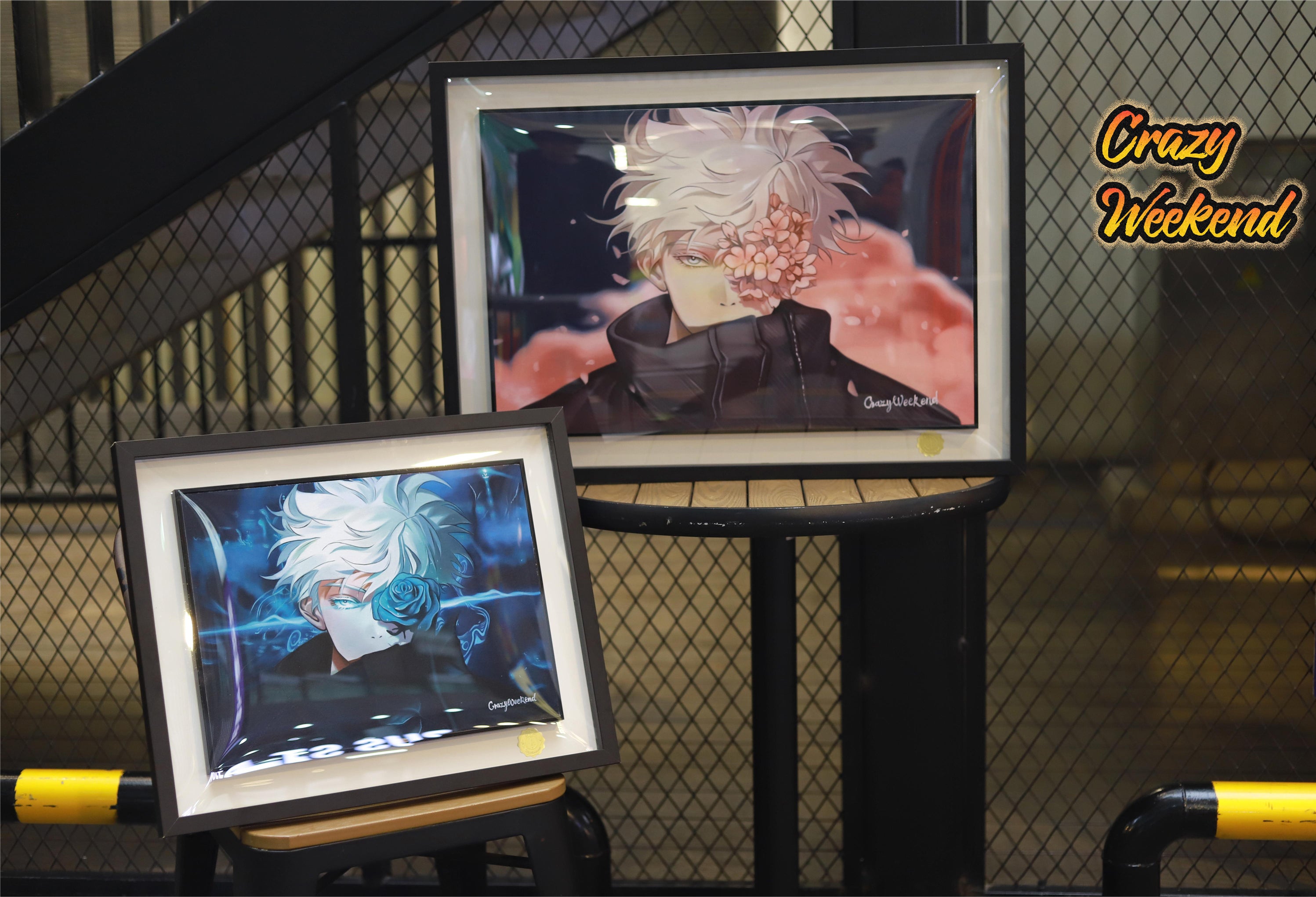 Satoru Gojo Decorative Painting - Jujutsu Kaisen - Crazy Weekend Studio ...