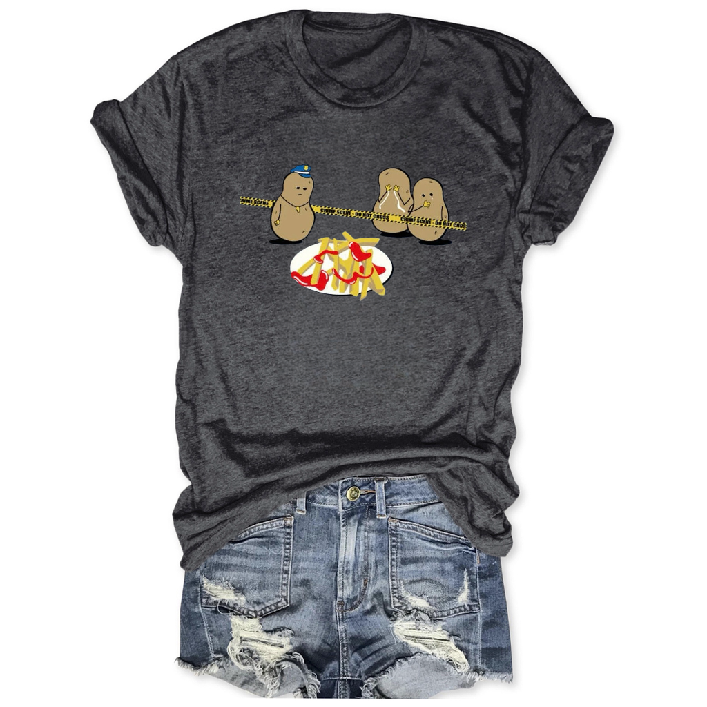 Funny Potato Murder Tee