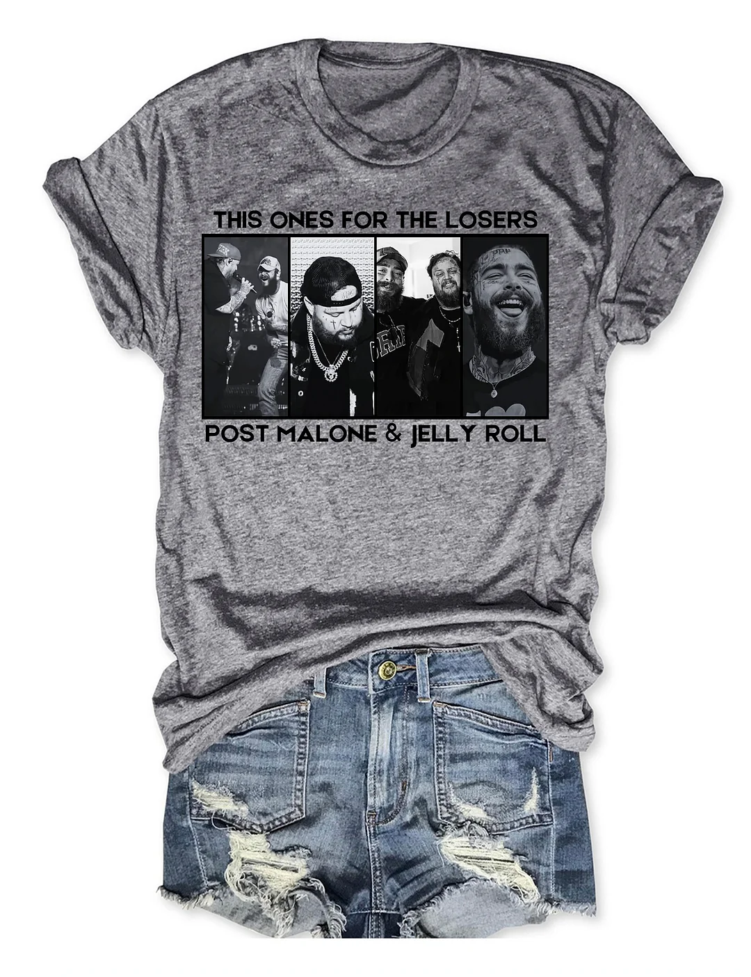 This Ones For The Losers Post Malone & Jelly Roll T-Shirt