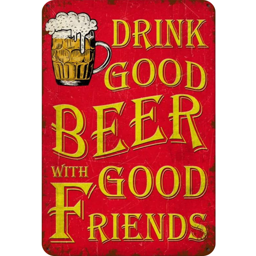 Beer - Metal Tin Signs(8*12Inch/12*16Inch) - Bar
