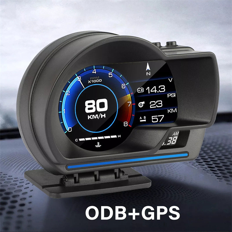 P6 Gps Obd Hud Head Up Display Your Car’s Digital Speedometer ...
