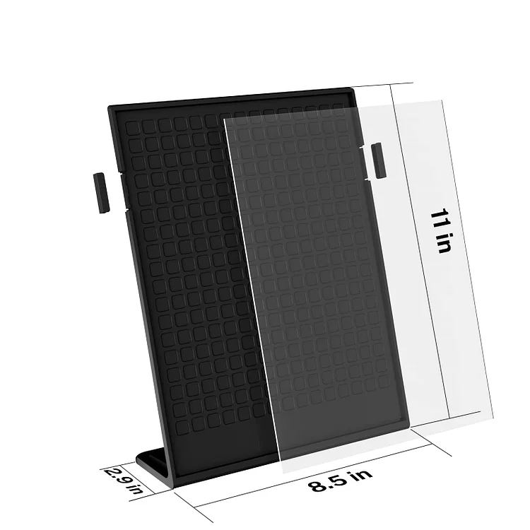 MaxGear Heavy Duty Sign Holder 8.5x11, Fall Resistant Sign MaxGear Heavy Duty Sign Holder 8.5x11, Fall Resistant Sign