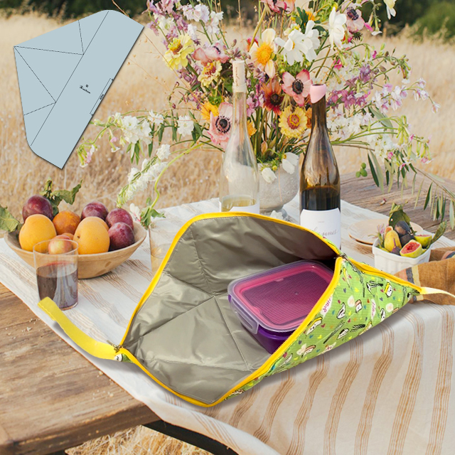 Foldable Insulated Bag Template + Instructions