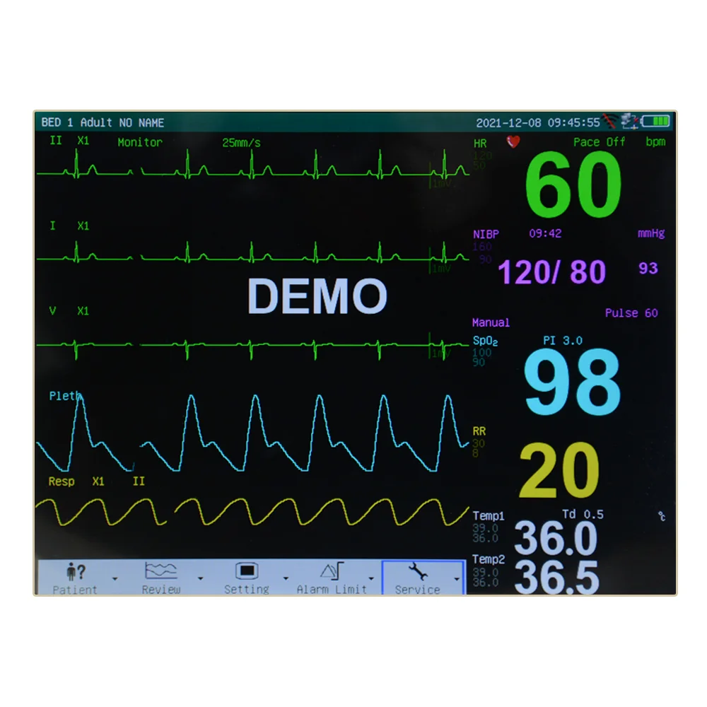 12 Inch Monitor TFT Display Portable Parameters