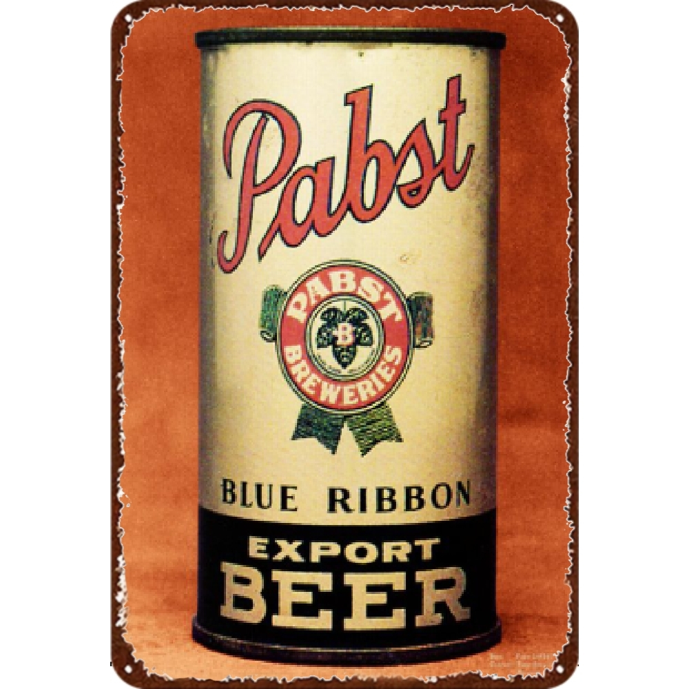 Pabst Blue Ribbon Beer - Metal Tin Signs(8*12Inch/12*16Inch)
