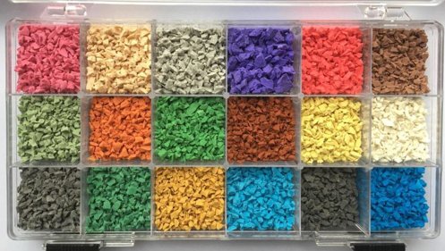 Dawnprene TPV Granules for Sports Flooring