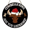 Highland Cow - Round Wooden Signs(12*12Inch)