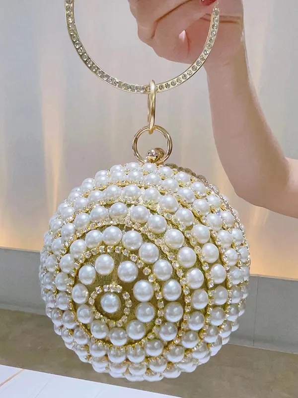 Geometric Shiny Handbag