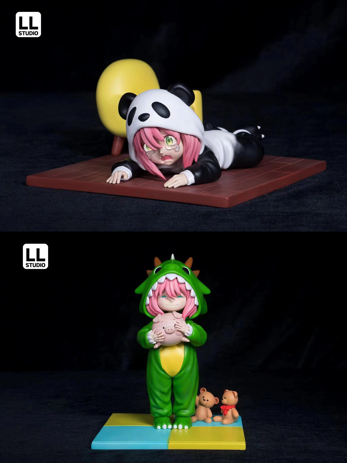 Panda & Crocodile Cosplay Anya Forger - SPY X FAMILY Resin Statue - LL ...
