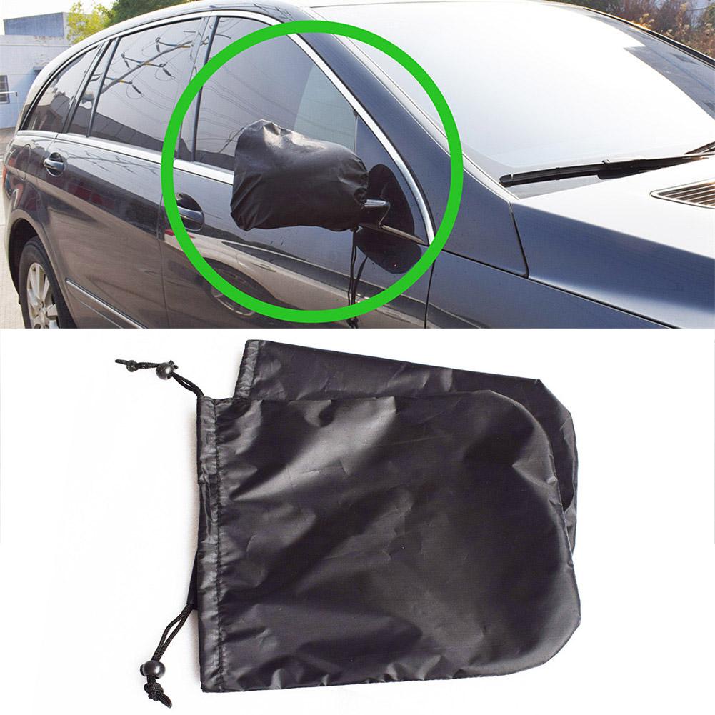 2pcs Universal Car Side Mirror Protective Cover Car Styling Frost Guard ...