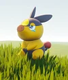 Evolution of Tepig - Pokemon Resin Statue - TS Studios