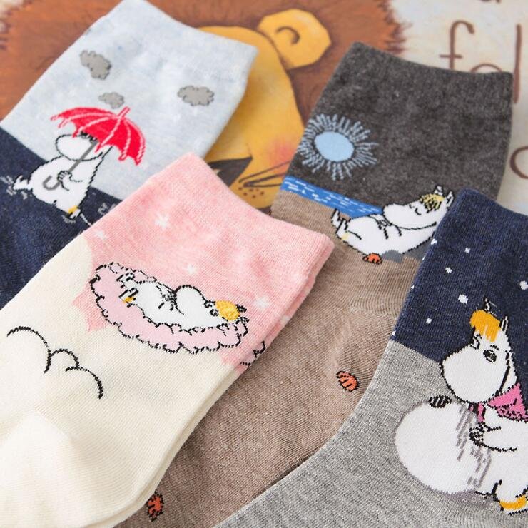 ANIME HIPPO SOCKS (4 pairs)