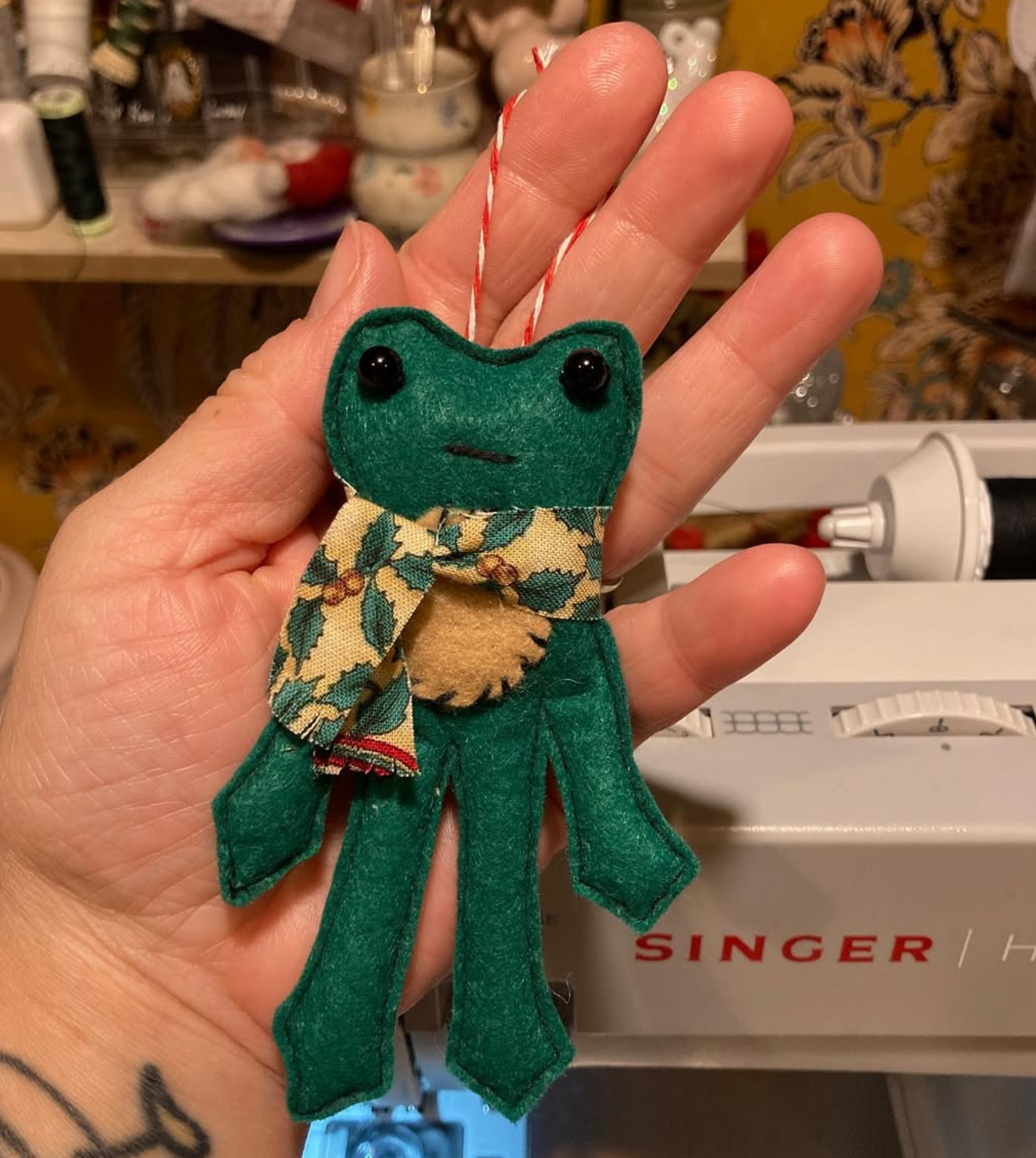 Cozy Frog Sewing Template – With Instructions