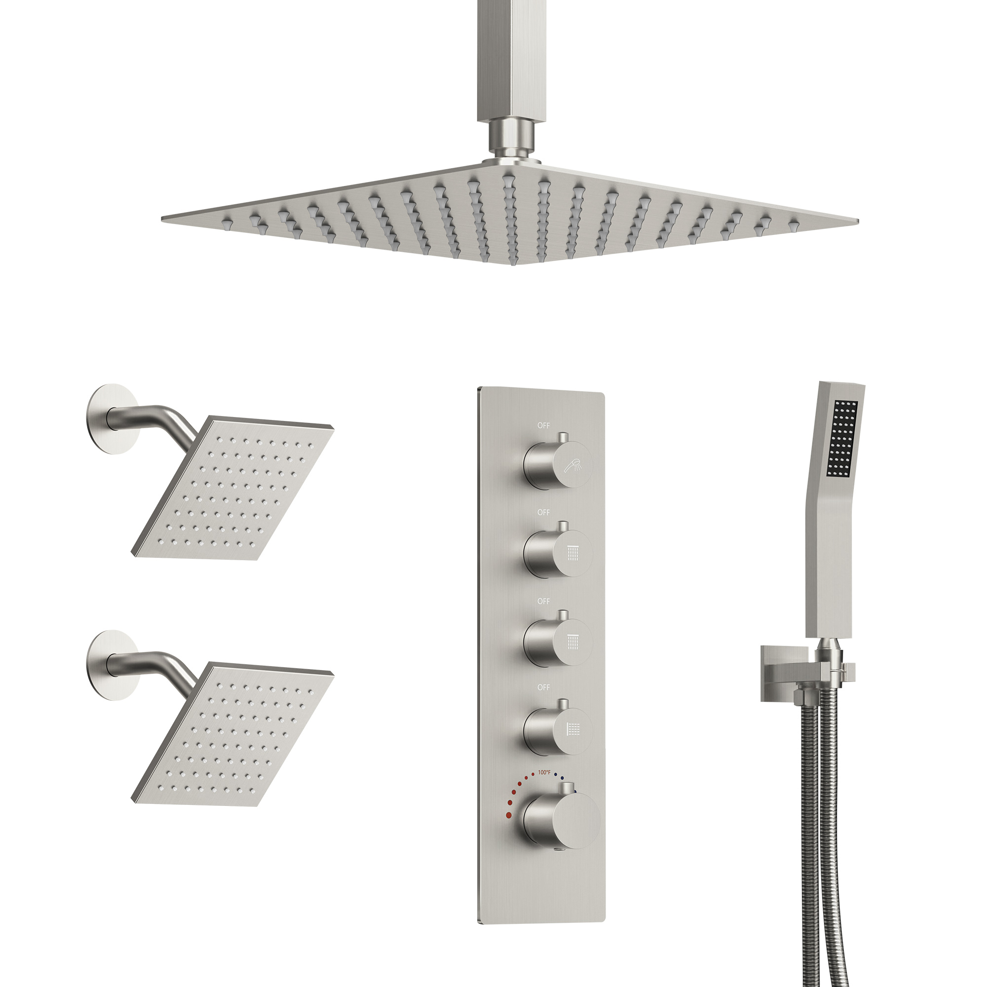 Shower System | Modern Elegance by EVERSTEIN