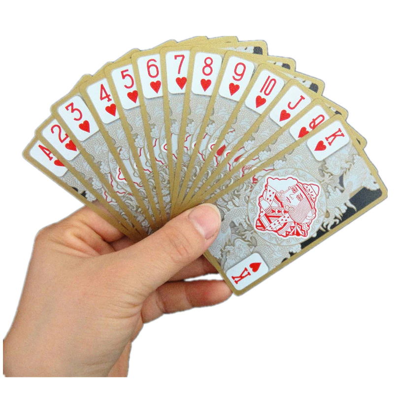 Uveng Transparent Plastic Playing Cards, High Quality, Waterproof ...