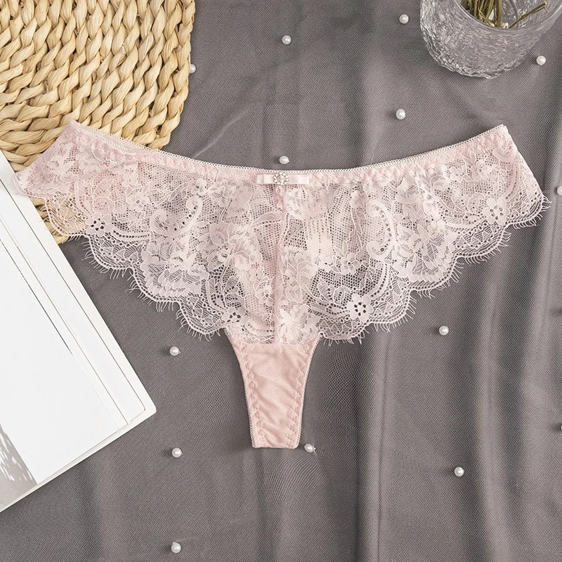 Billionm Thong Pants Sexy Lace Panties Fashion Hollow Out Comfort G ...