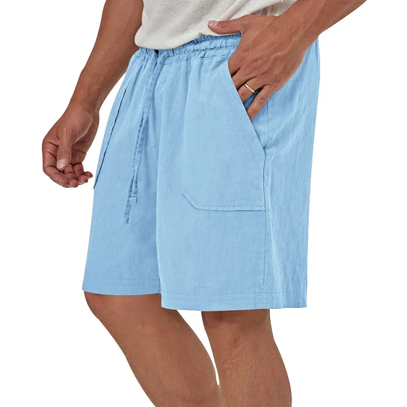 Cozy Lightweight Cotton Linen Shorts