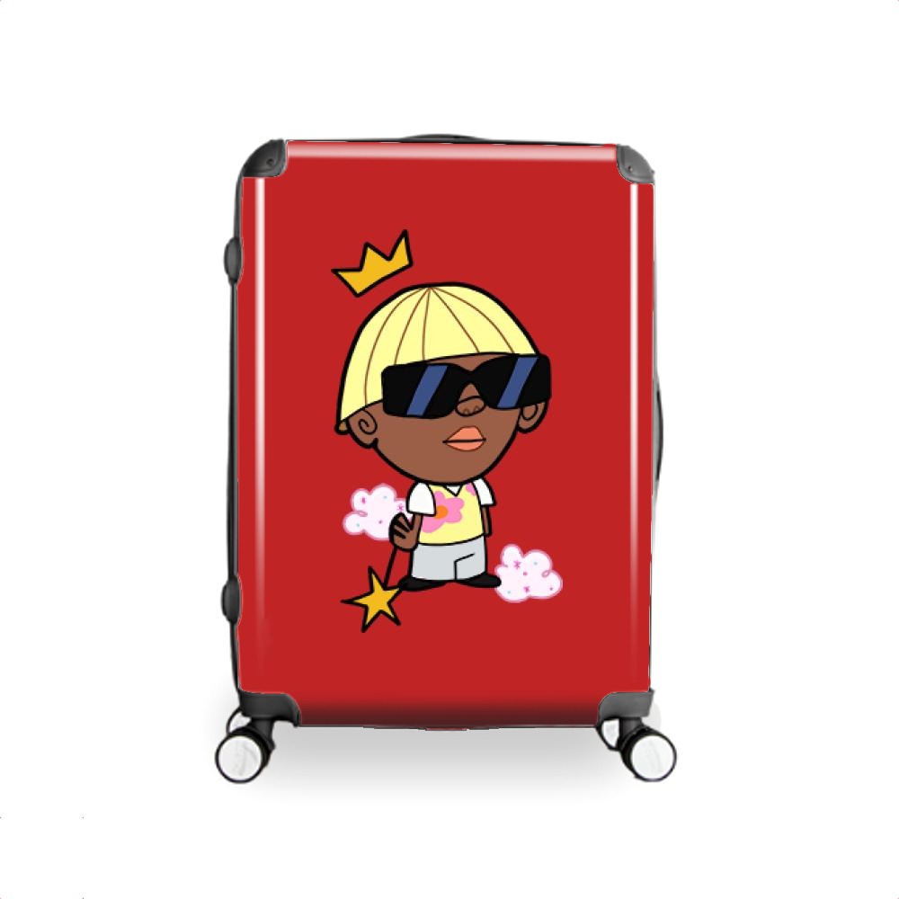 Tyler The Creator With The Fairy Stick, Hip hop Hardside Luggage