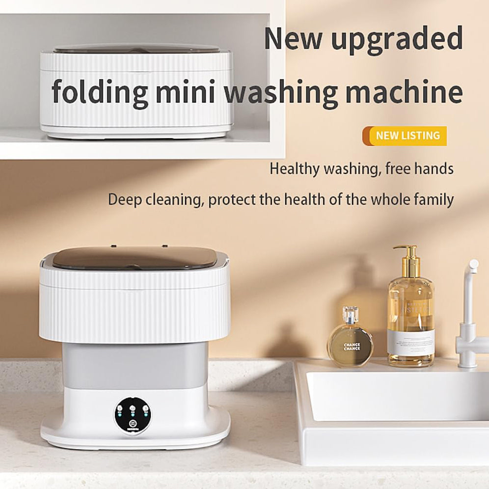 10L Efficient Mini Laundry Foldable Washer