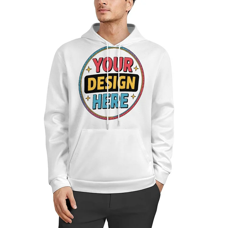 Custom Print Lightweight Loose-Fit Hoodie with Single-Layer Hood for ...