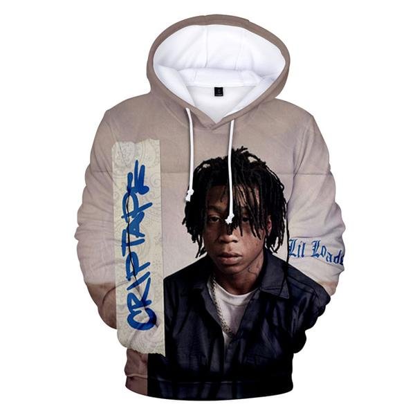 Men's Hoodies & Sweatshirts Lil Loaded Harajuku Printed Sweatshirt ...