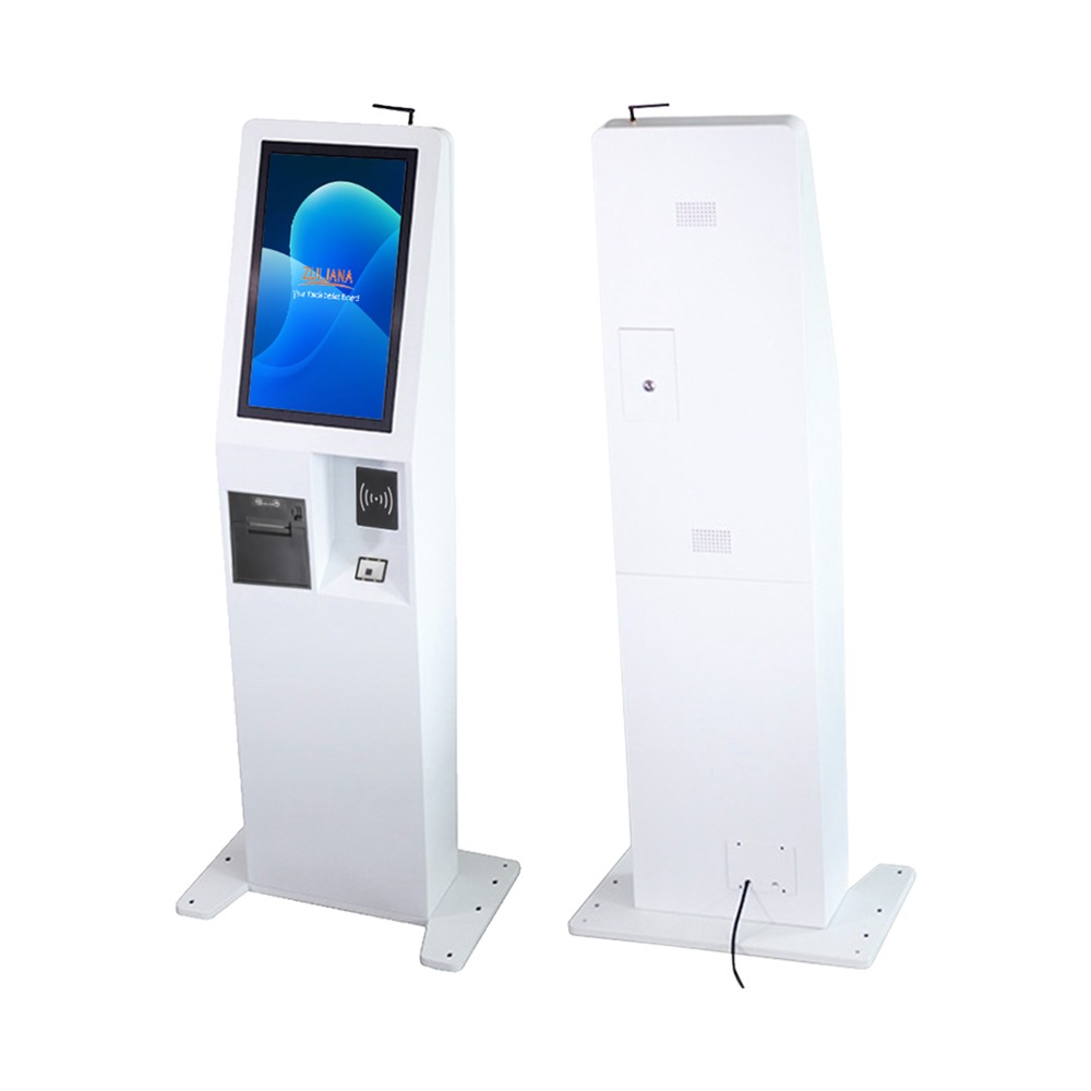 High-Tech Interactive RFID POS Digital Checkout Kiosk With Barcode, NFC ...