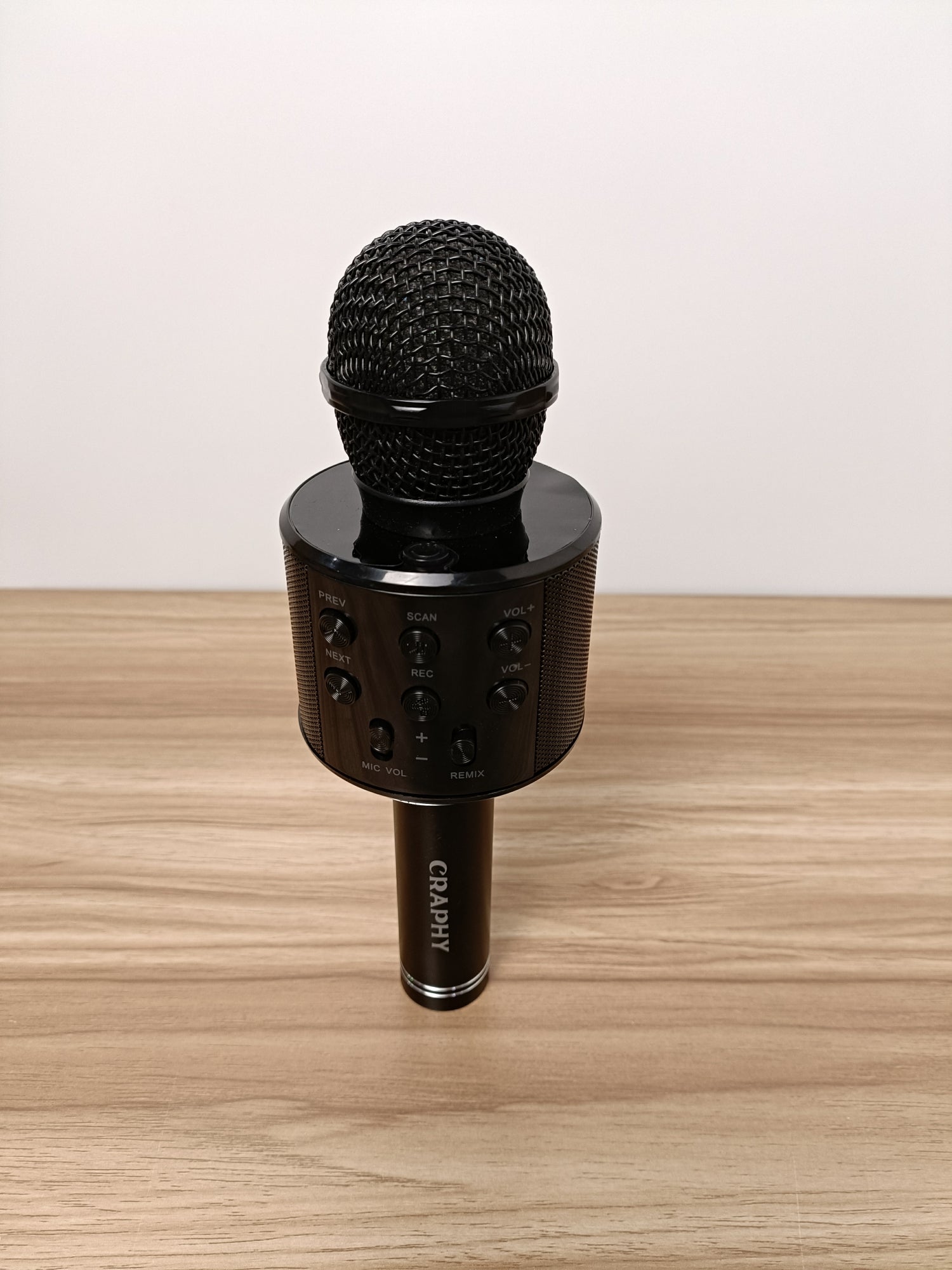 CRAPHY Microphones Wireless Karaoke Microphone, TSV Bluetooth Handheld ...