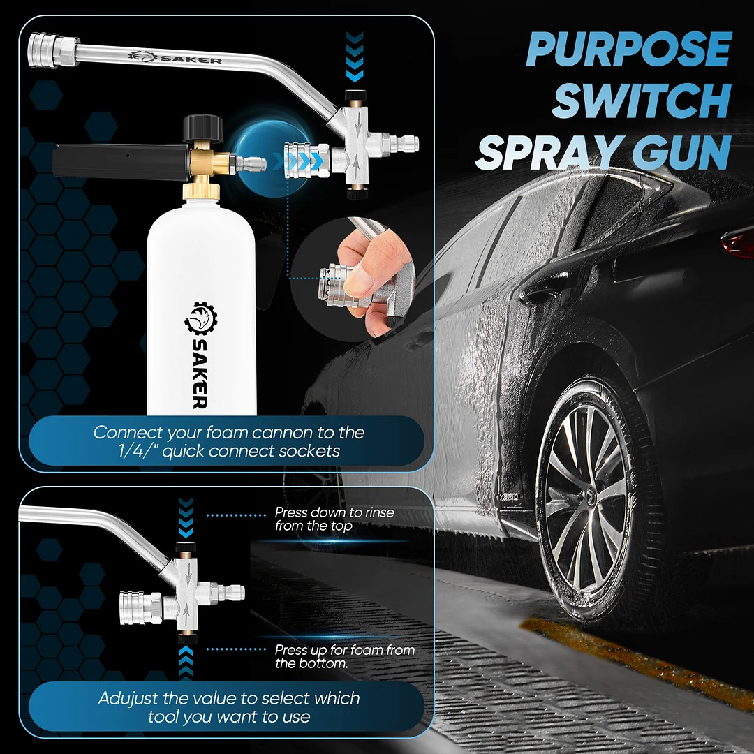 Saker Dual-Purpose Switch Spray Gun