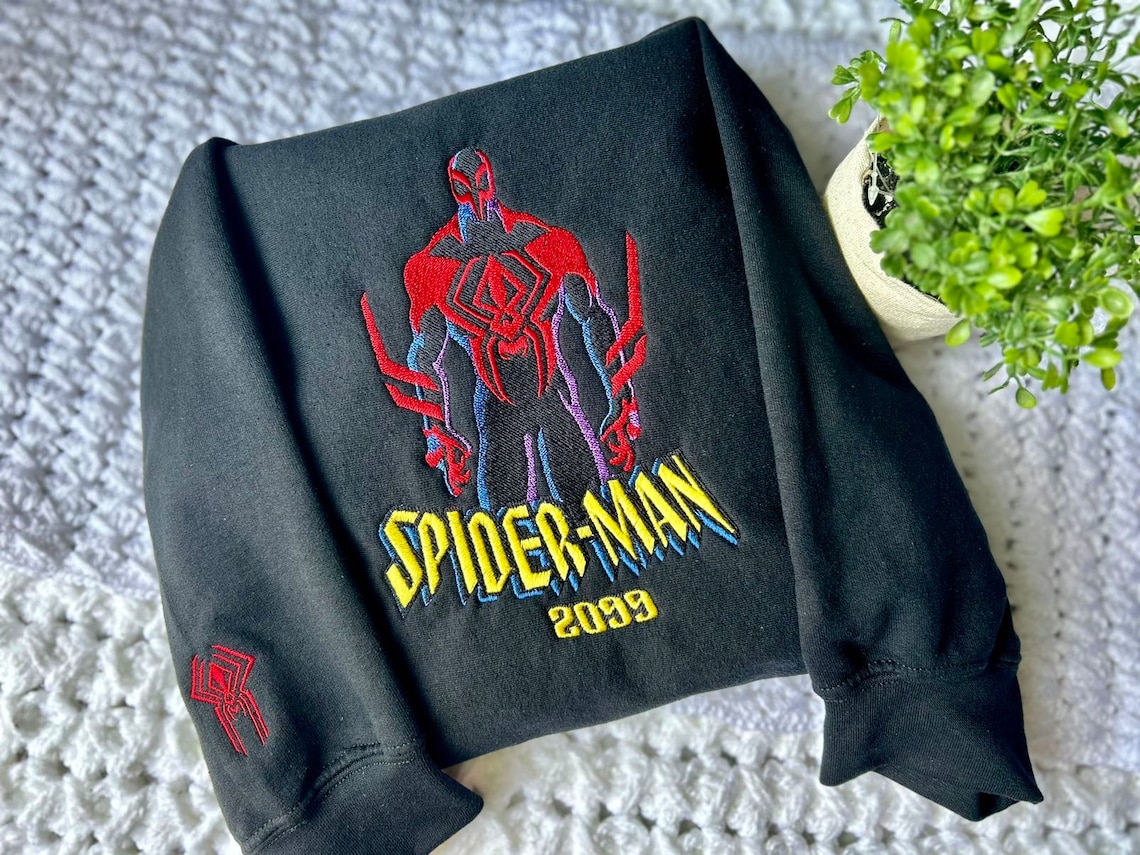 Miguel O’Hara, 2099, Spiderman Crewneck, Spiderman Sweat, Spiderman ...