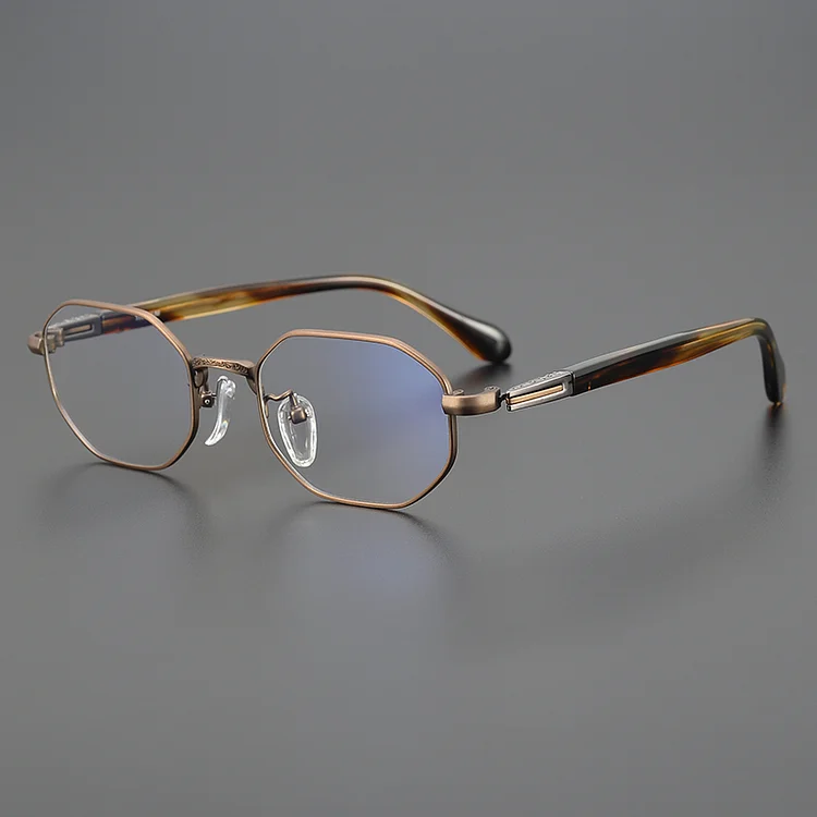 Japanese Polygon Eyeglasses for Men Women Vintage Glasses Frame ...