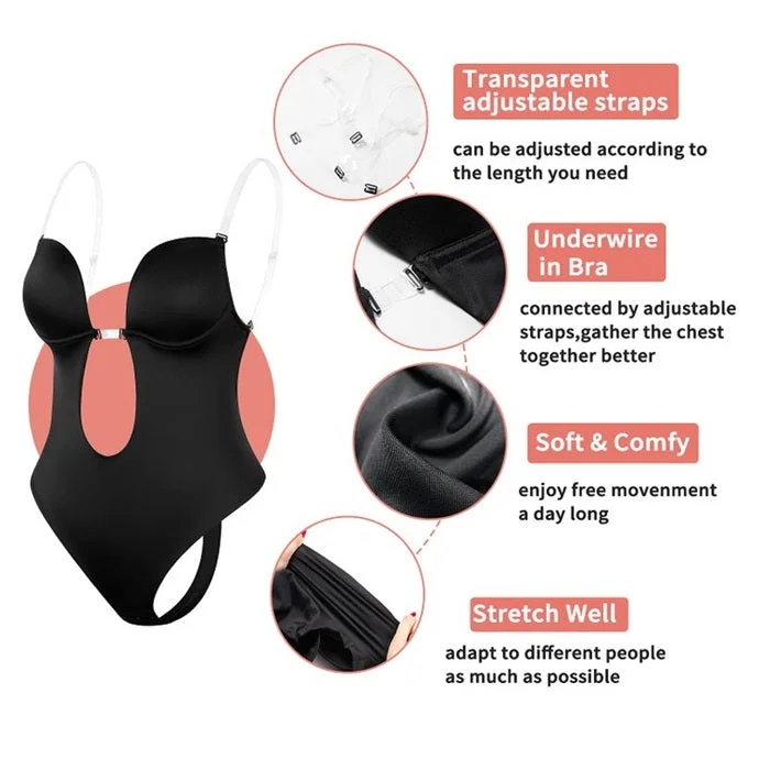 Backless Body Shaper Bra