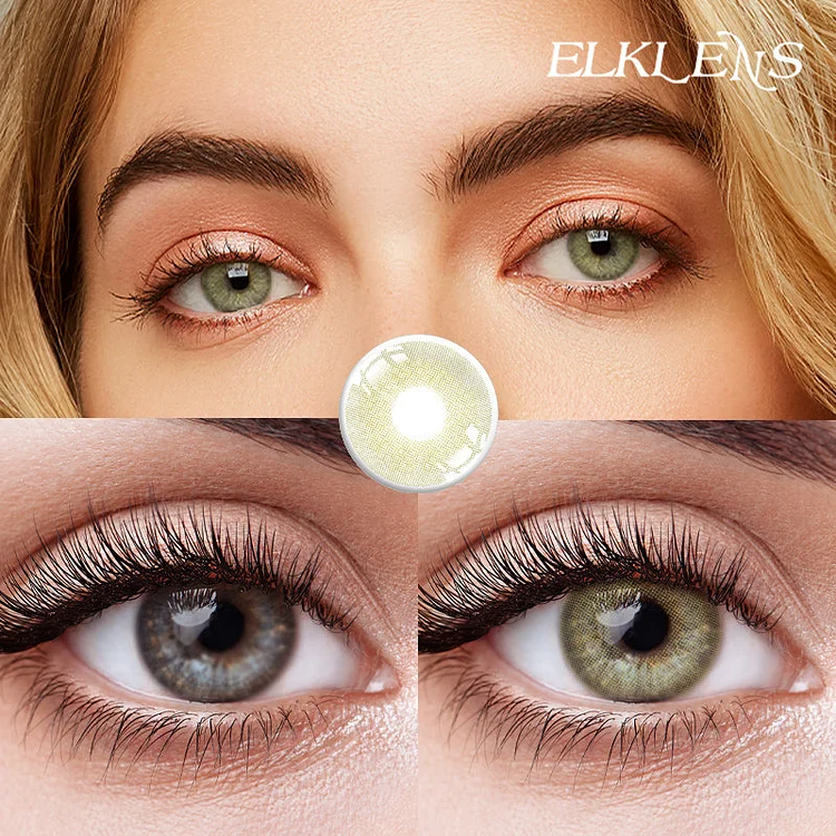 Natural Amber Colored Eyes