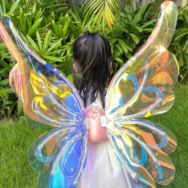 Electric Butterfly Wings With Music Lights