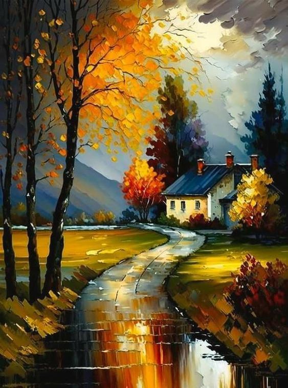 DIY Painting By Numbers | Landscape - 40*50cm