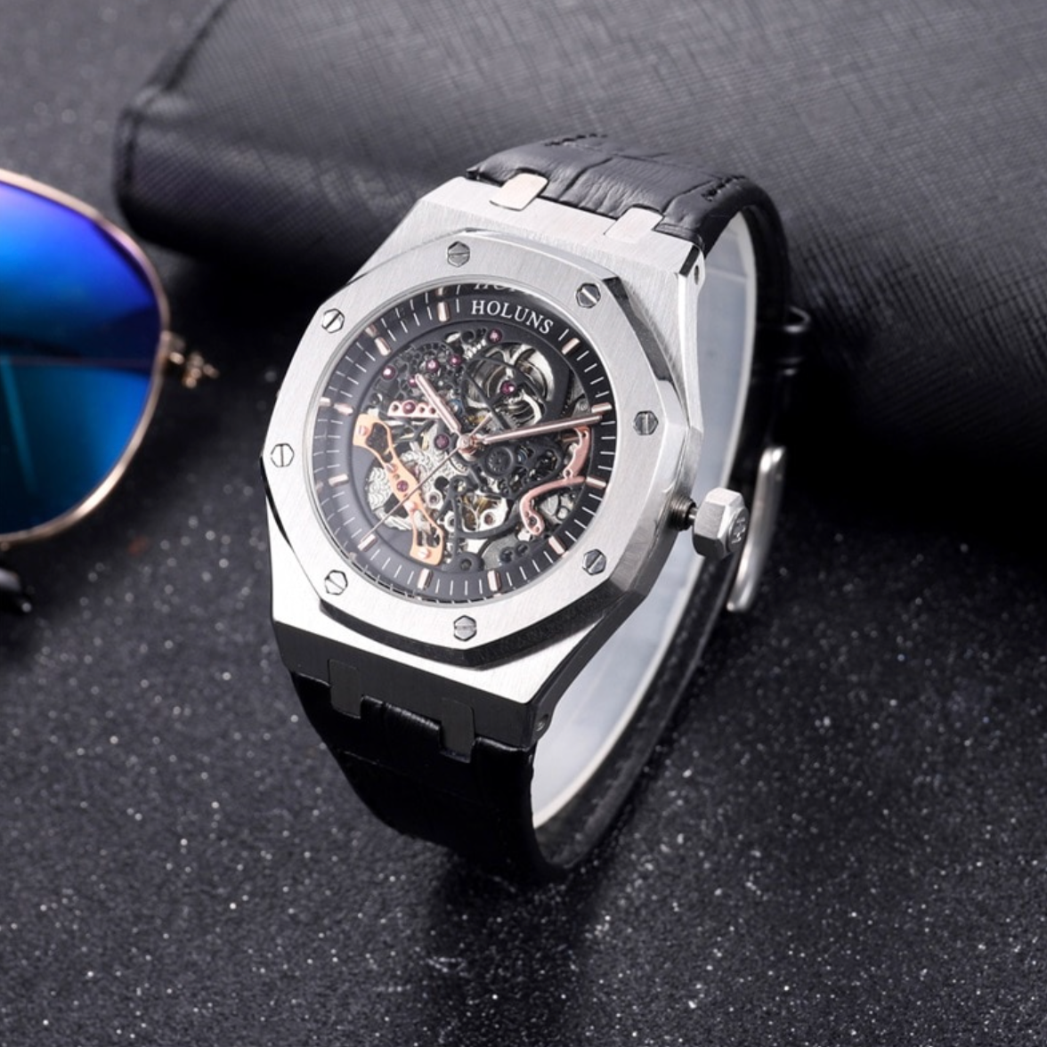 Mechanical Screw Head Watch