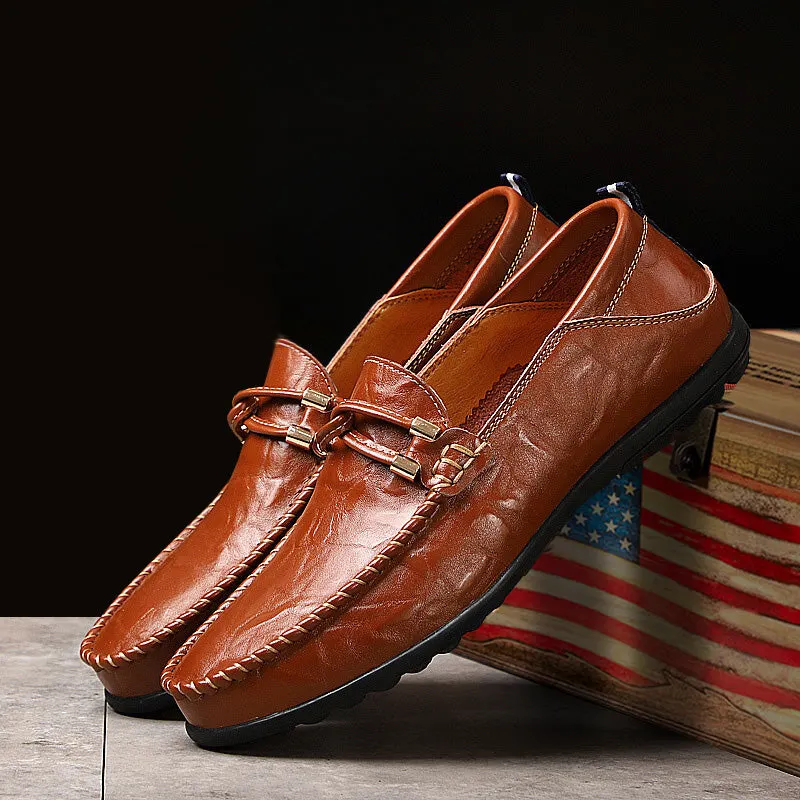 Louis Martin Genuine Leather Loafers