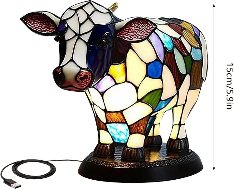 💡Last Day 49% OFF - ANIMAL COW TABLE LAMP