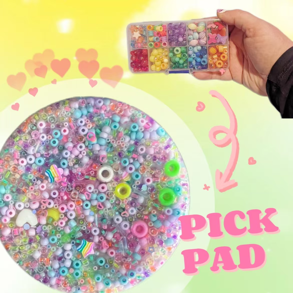 REUSABLE DIY pick pad making kit