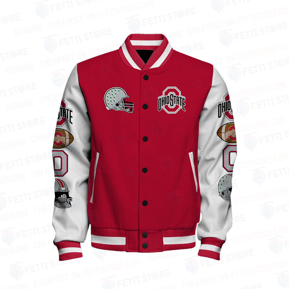 Ohio State Buckeyes NCAA Football Varsity Jacket
