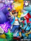 The Moment of Ash Ketchum Win the Championship - Pokemon Resin Statue ...